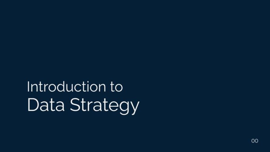 Foundations of Data Strategy – Nicole Janeway